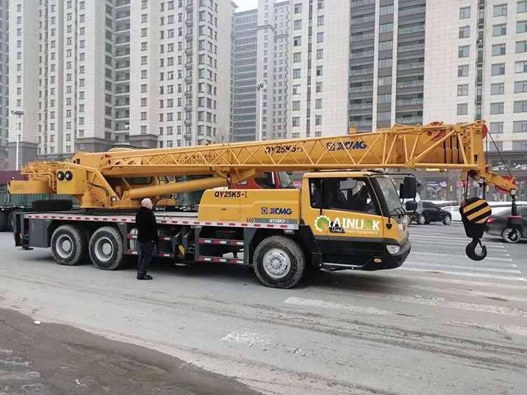 Used XCMG Truck Crane 25 Ton For Sale QY25K-II Price - AinuokUsedHeavyEquipment